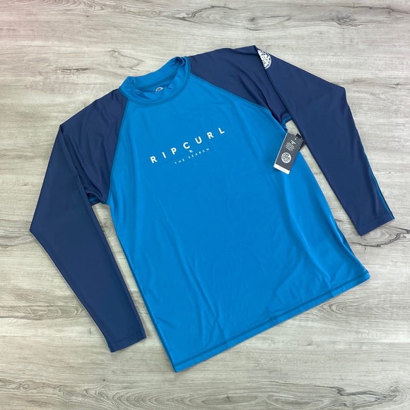 Rip Curl | Swim | Rip Curl Rash Guard Sun Shirt Uv Protection Mens ...
